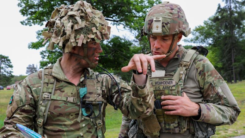 Yorkshire soldiers face off against US Marines Corp in Nato's Exercise ...