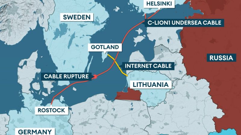 Defence expert suspects China and Russia behind sabotage of Baltic ...