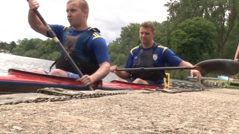 RAF Danesfield Hosts Army Canoe Championships
