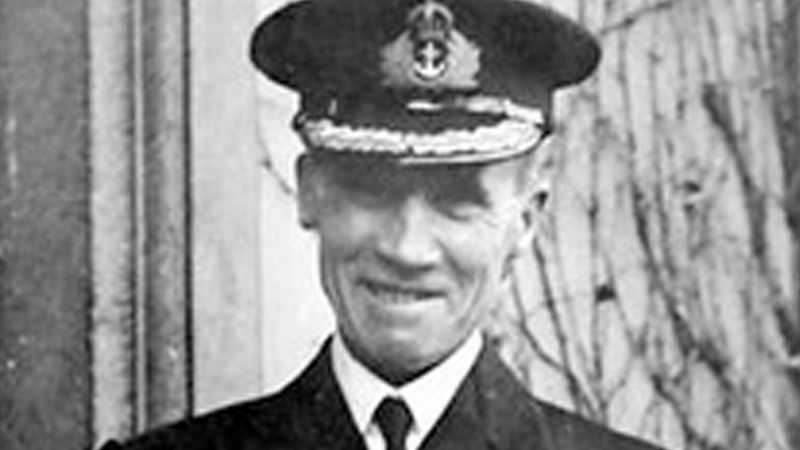 Road rededicated in memory of WW2 naval hero