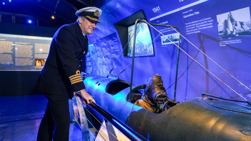 Salvaged plaque honouring top-secret WW2 human torpedo mission finds ...