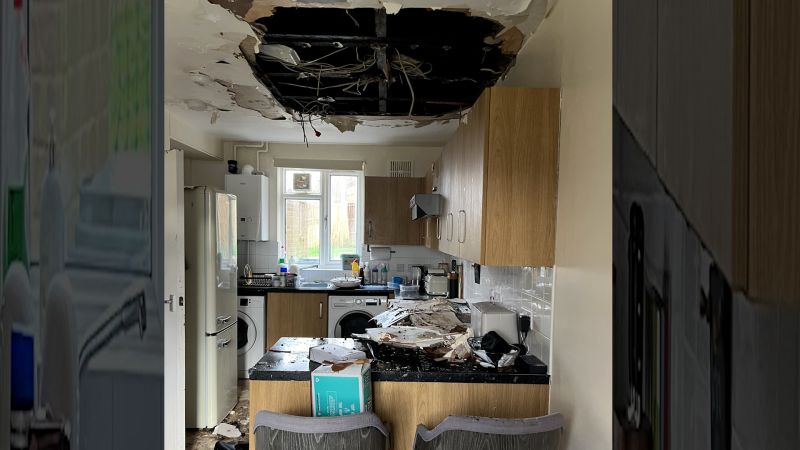 Royal Navy couple say they were plunged into debt after ceiling ...