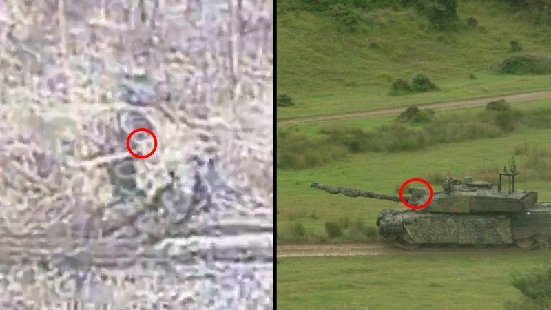 Ukrainian Challenger 2 purportedly hit by drone during counter ...