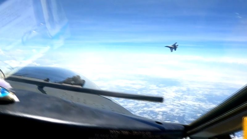 Watch: Chinese fighter jet makes 'unnecessarily aggressive' move in ...