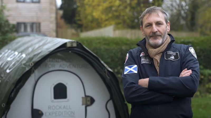 Veteran who hoped to break record for living on Rockall rescued by ...