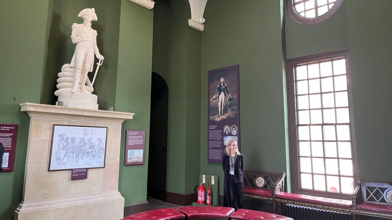 Room where Lord Nelson's body lay reopened after restoration