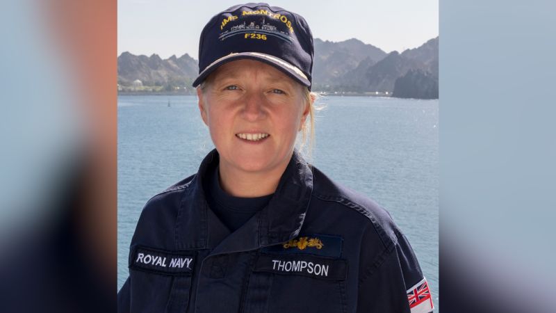 First woman to take command of a Royal Navy aircraft carrier, says ...