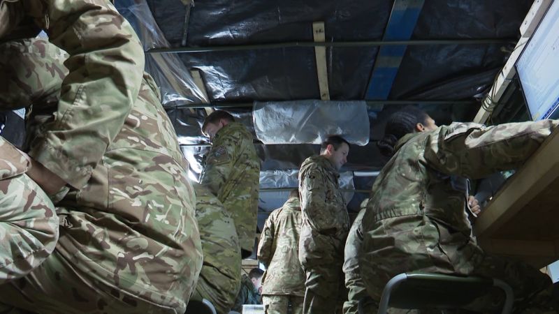 Army's Desert Rats Return To Germany For Simulated Exercise