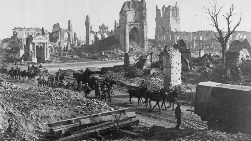 New Exhibition Shows Rare Shots Of WW1's Aftermath