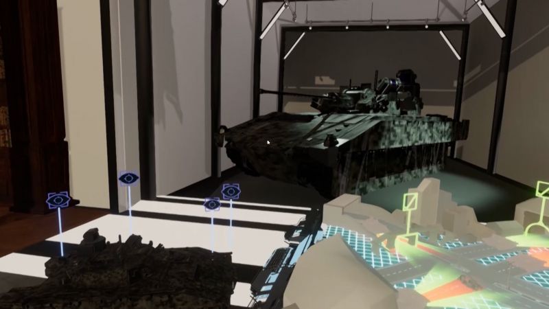 Virtual defence time machine preparing military leaders for the future