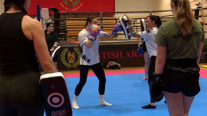 WBC Muay Thai champion Dani Butler shares knowledge with Army ...