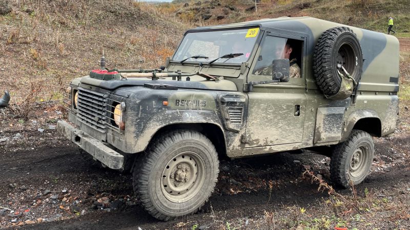 Exercise Mudmaster: Army's off-road drivers put their skills to the test