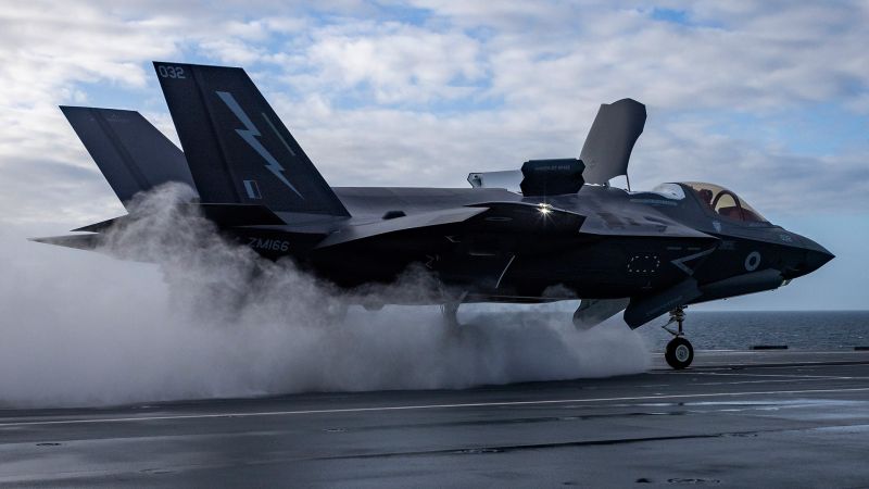 UK F-35 Lightning Force prepares for full operational capability on CSG25