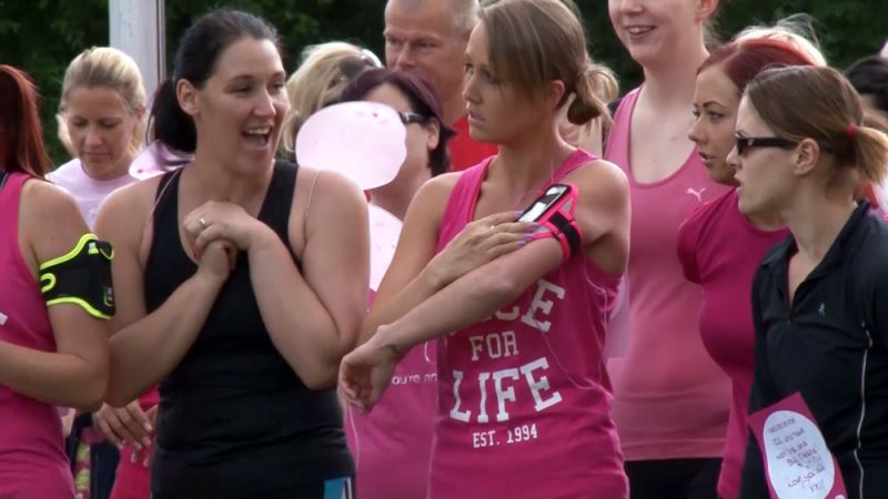 Race For Life at Hohne Garrison in Germany