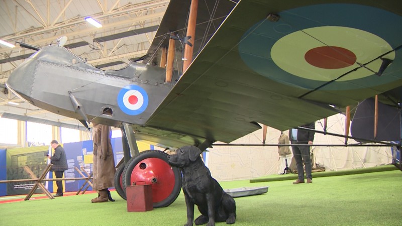Stepping Back In Time To A WW1 Airfield