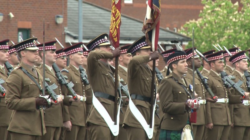 Scots Guards Ready For Appointment With The Queen
