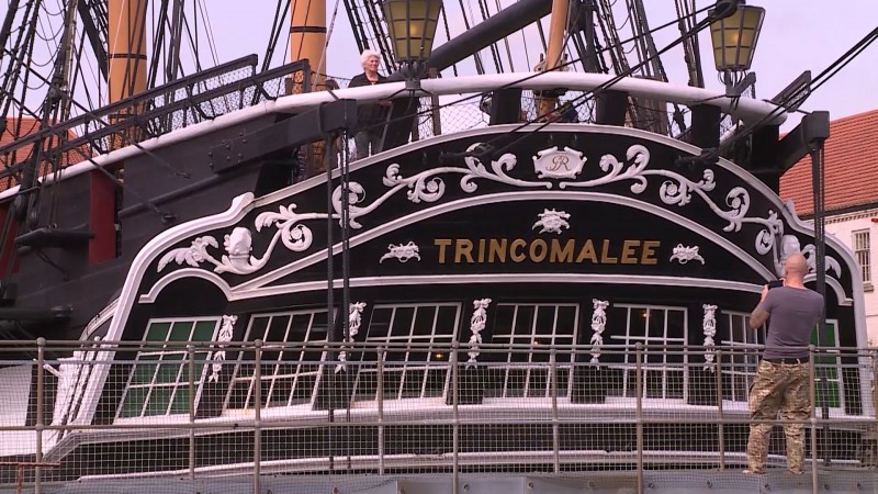 Britain's Oldest Floating Warship Celebrates 200 Years