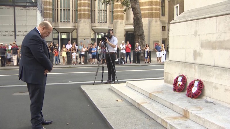 Sports Stars Remember The Fallen