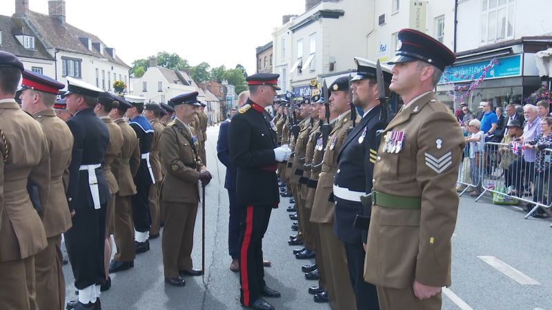 Freedom Of Bicester: Honour For Bomb Disposal Training Regiment
