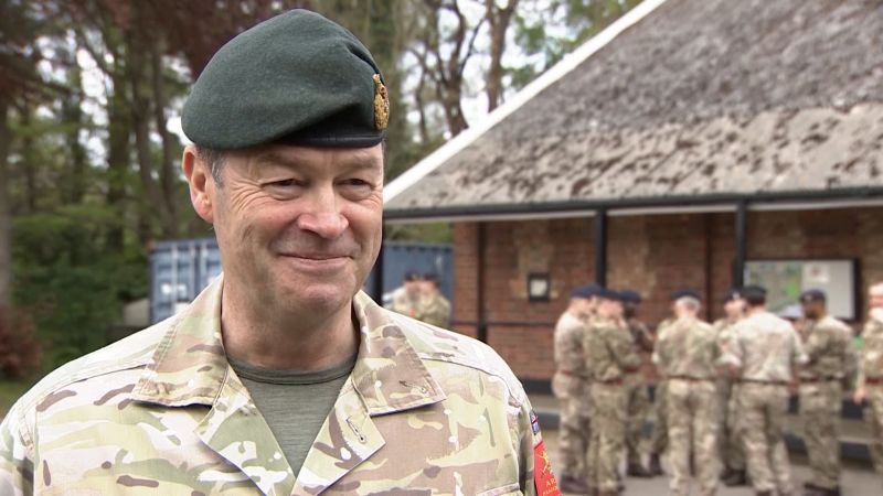 Head of British Army 'honoured' to carry Queen Consort's sceptre during ...