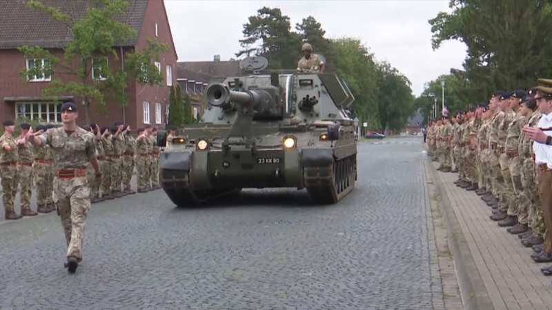 26th Regiment Royal Artillery Bids Fond Farewell To AS90 Gun As Part Of ...