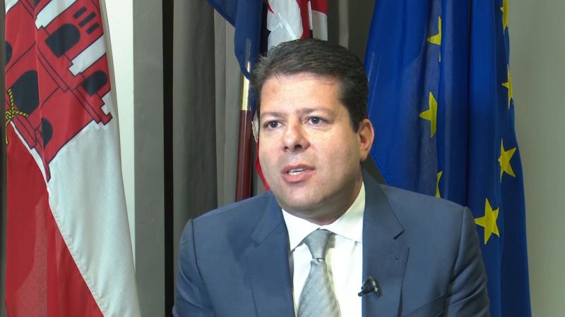Gibraltar Chief Meets Iran's Foreign Minister In Bid To Defuse Tanker Row