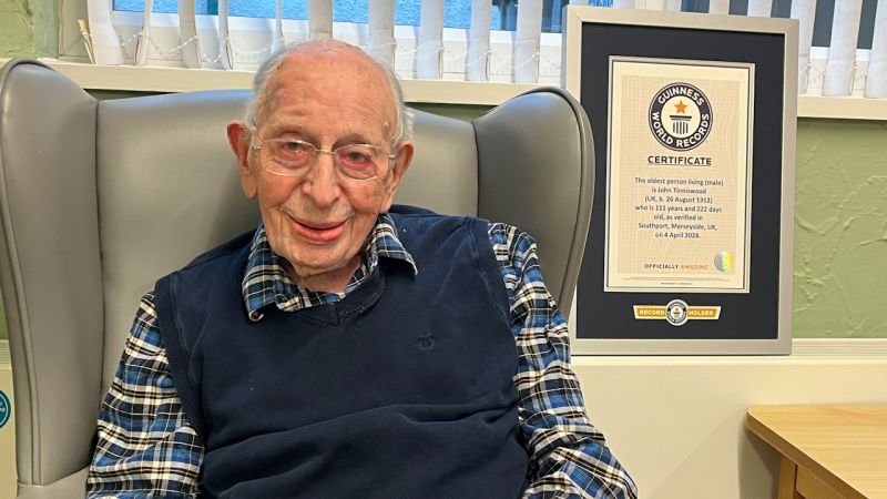 Former British soldier who was world’s oldest man dies at the age of 112