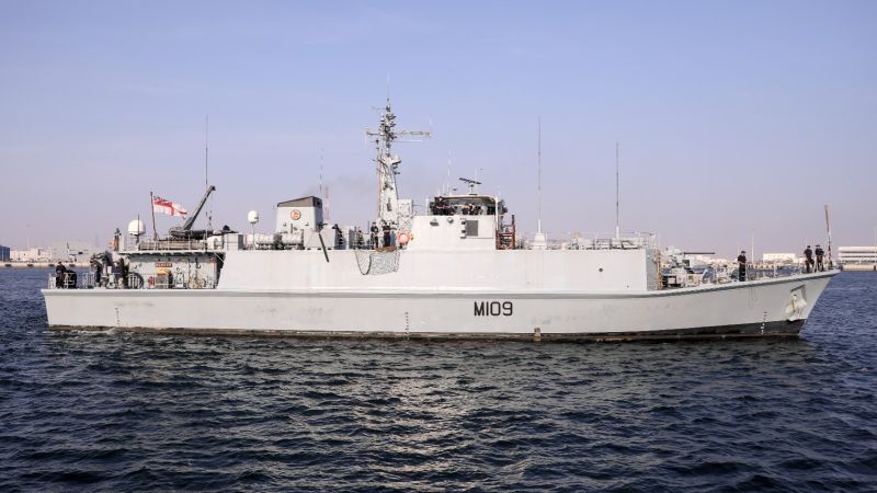 Royal Navy warships begin World Cup security mission in Gulf
