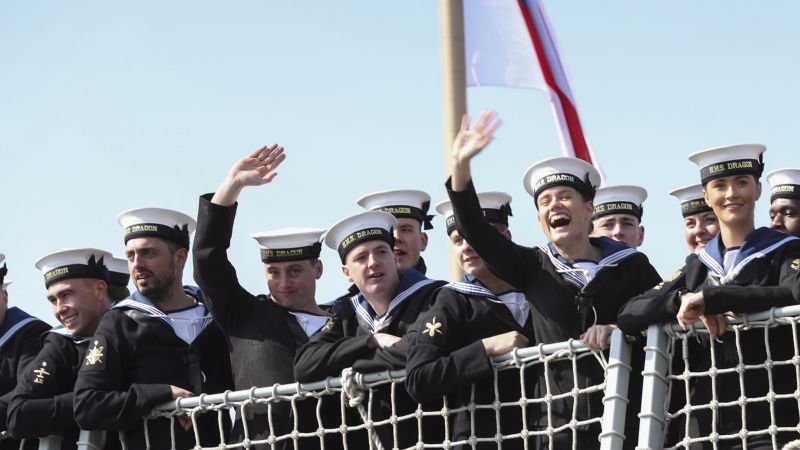 HMS Dragon: Record-Breaking Ship Returns To Portsmouth