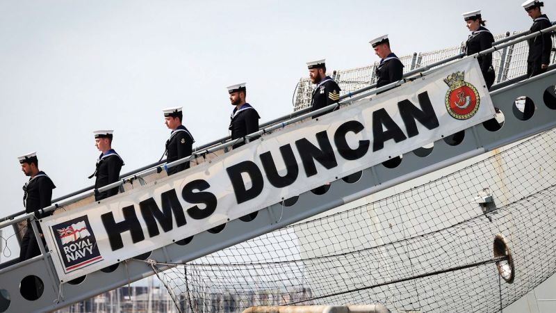 HMS Duncan ready for duty at head of Nato Maritime Group