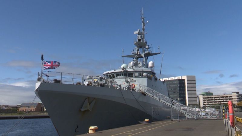 Firth Of Forth: HMS Forth Visits 'Spiritual Home'