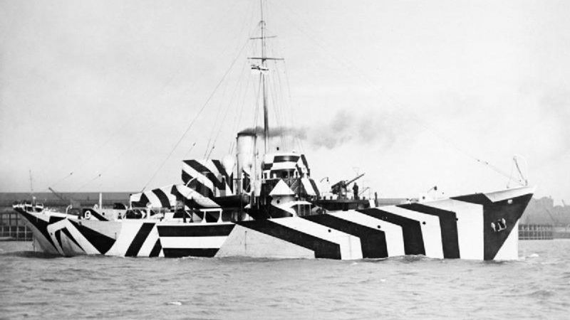 What are dazzle ships?