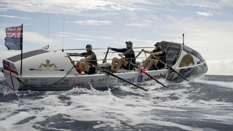 HMS Oardacious say nerves are kicking in ahead of World's Toughest Row