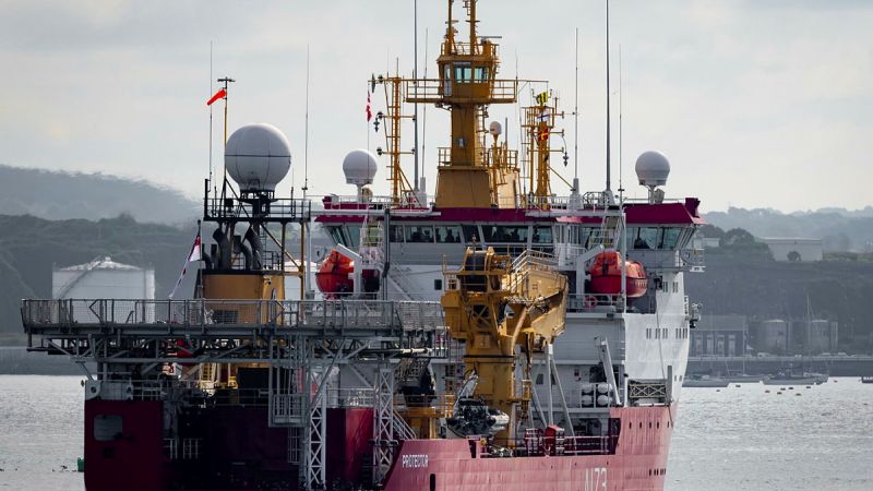 Icebreaker HMS Protector could make Navy history as she sets sail to ...