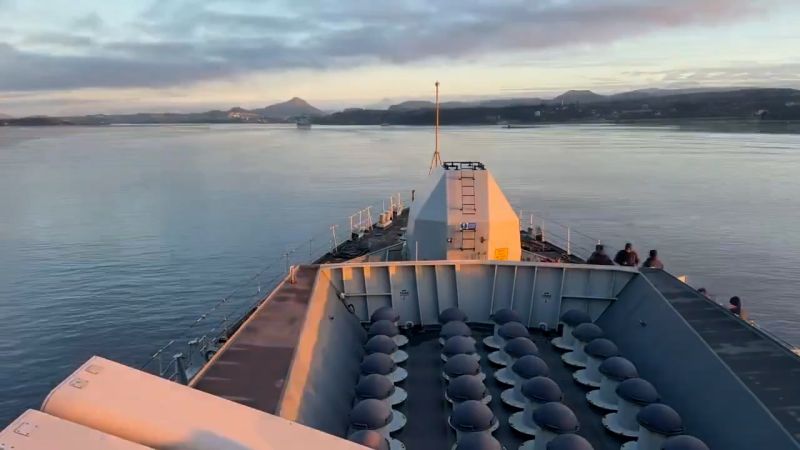 HMS Somerset arrives in Norway to join Nato allies for Exercise Arctic ...