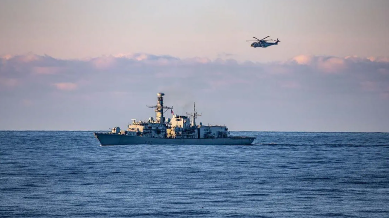 HMS Somerset in high-stakes cat-and-mouse chase with allied submarines ...