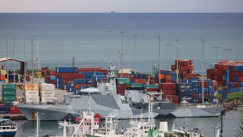 Royal Navy's offshore patrol vessel HMS Spey visits the Solomon Islands