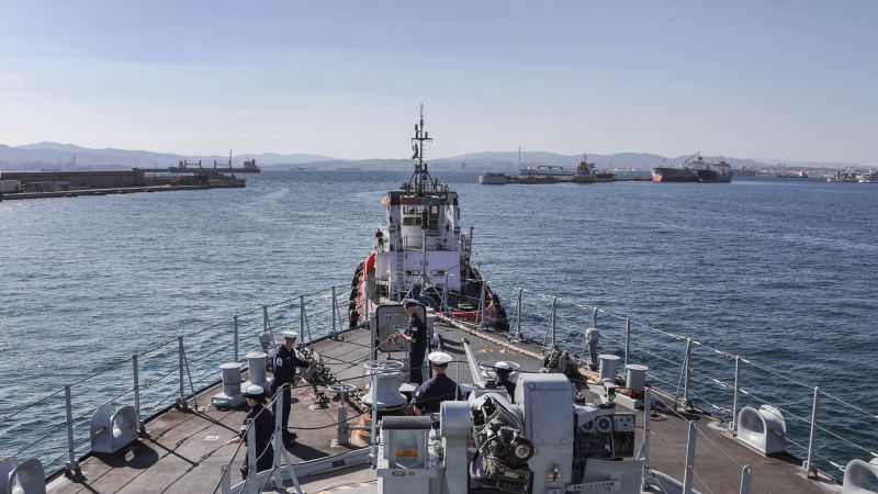 HMS Trent Joins NATO Mediterranean Operations