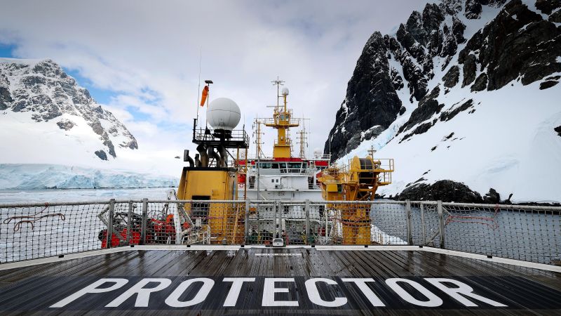 Royal Navy's HMS Protector completes Antarctic science mission for 2023 ...
