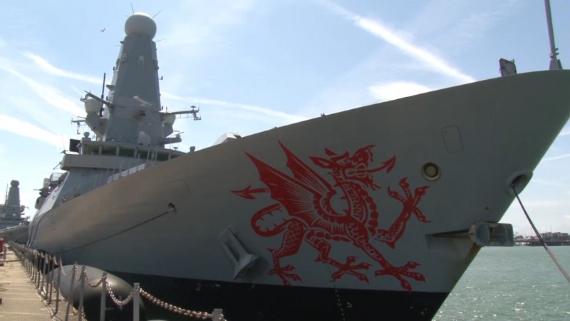 HMS Dragon Returns To Duty