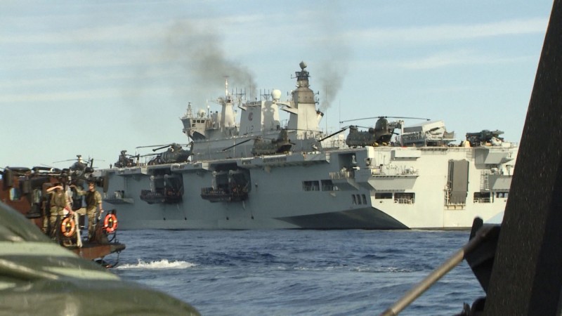 Behind The Scenes: Sailing On HMS Ocean