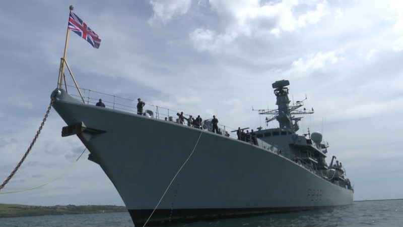 HMS Northumberland Begins Sea Trials