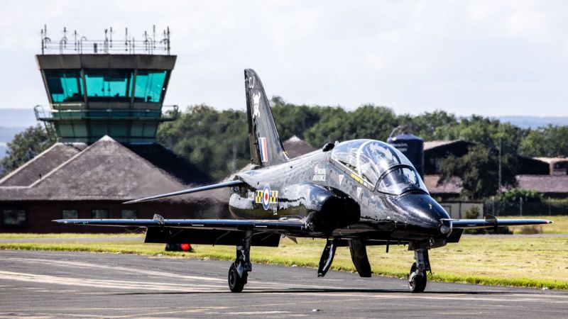 RAF grounds Hawk T2 training jets after runway engine issue