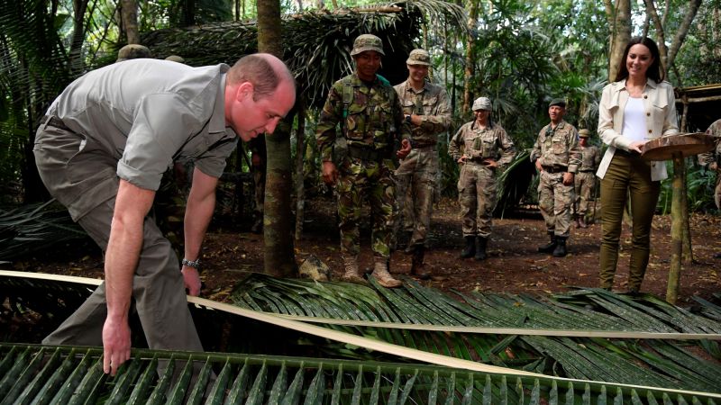 Prince William recalls 'mortifying' memory of being in Belize jungle ...