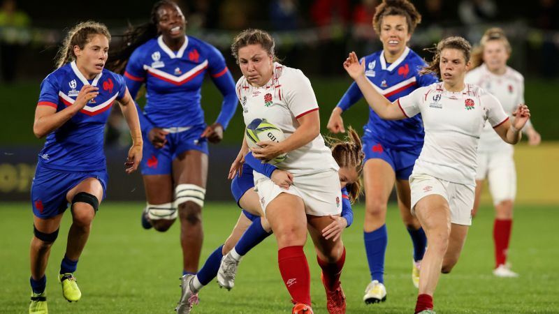 RAF rugby legend Amy Cokayne is named in Red Roses' World Cup squad line-up