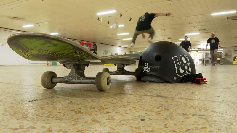 Military skateboarders put on impressive show as sport seeks official ...
