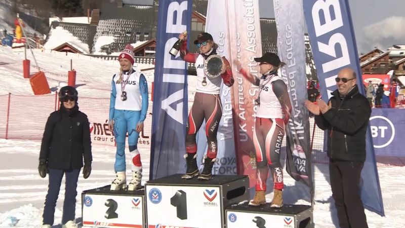 Meribel 2022: Jen Kehoe wins first Inter Services Alpine Downhill title