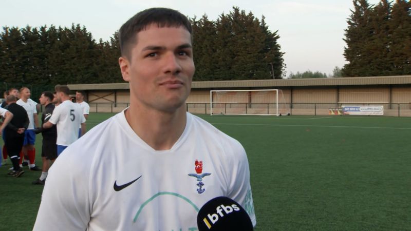 'It's 1 in 100!': UKAF goalscorer explains his wonder strike against ...