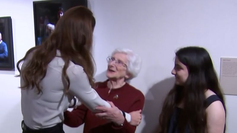 'We need to tell your stories': Kate reunited with Holocaust survivors ...