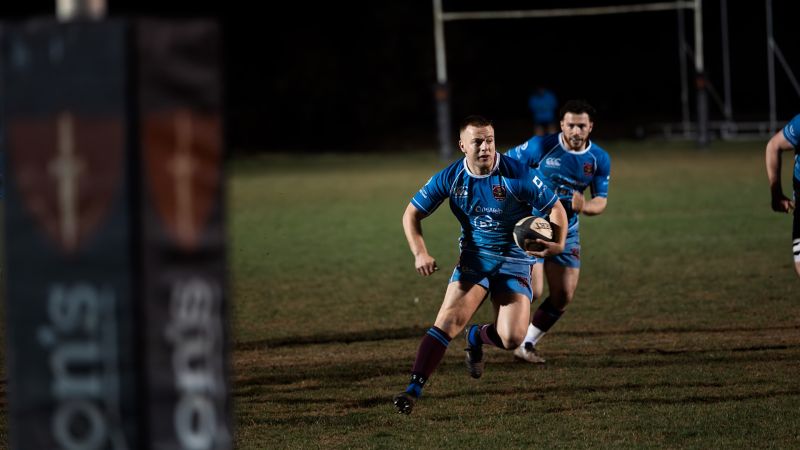 RAF men score five tries but narrowly lose to Luctonians